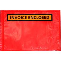 A5 Invoice Enclosed Envelopes 230 x 165mm Red Back Doculopes Box 1000 ...