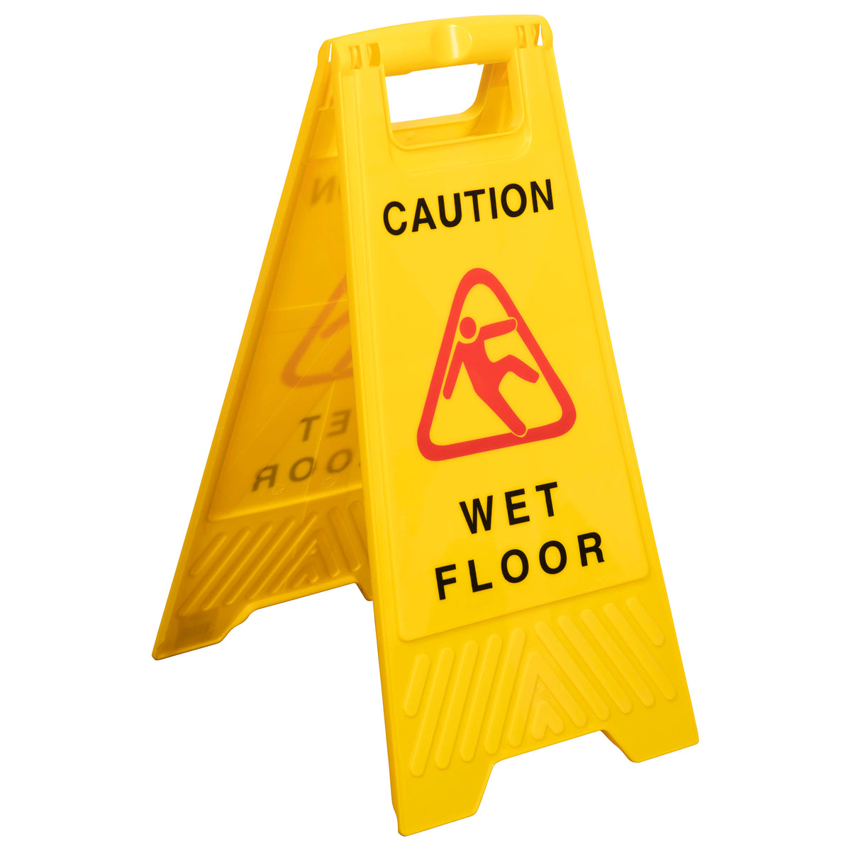 Cleanlink Safety A-Frame Sign - Wet Floor Sign 430 x 280 x 620mm Yello ...